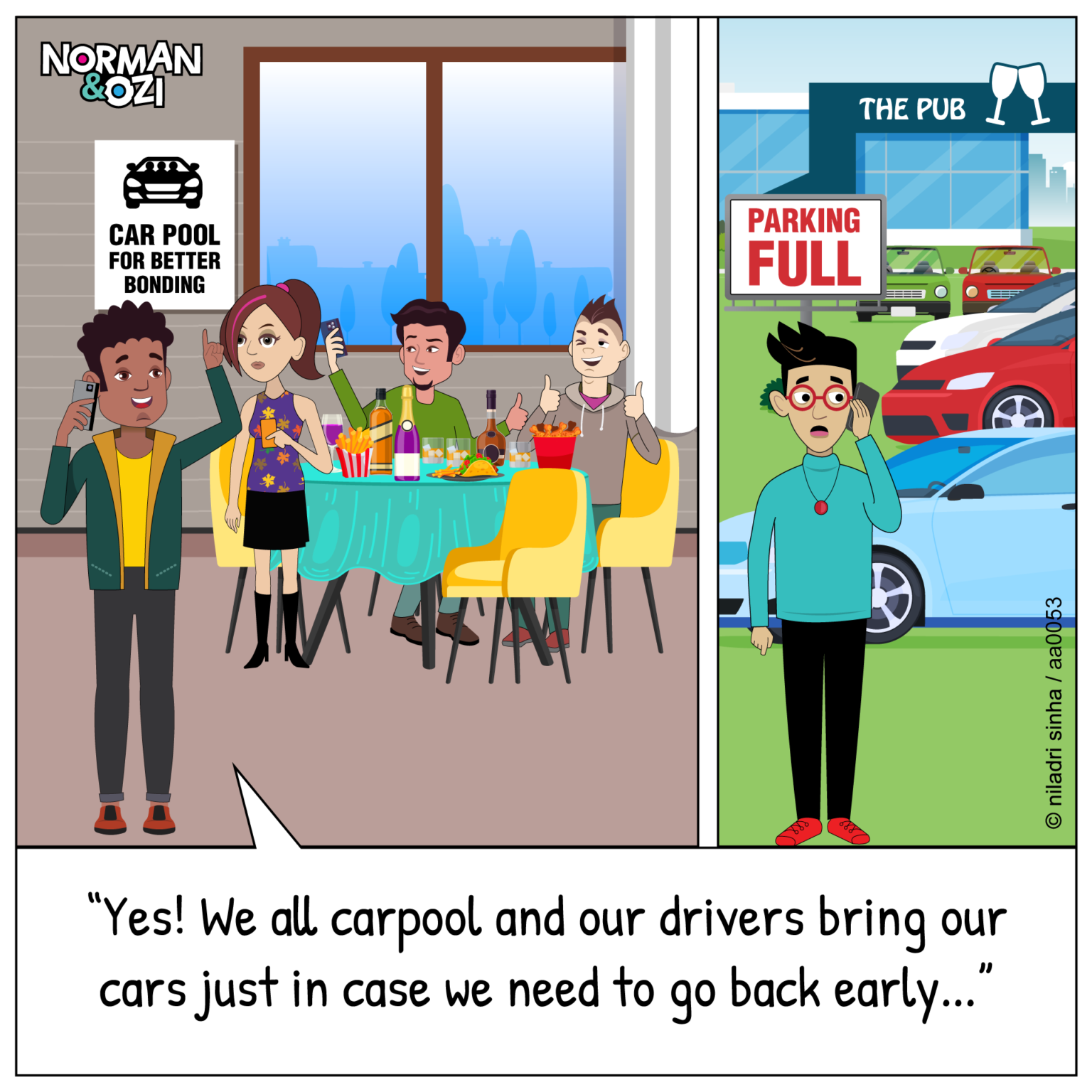 Parking Problem Comics, Parking Solutions as Webcomic Memes