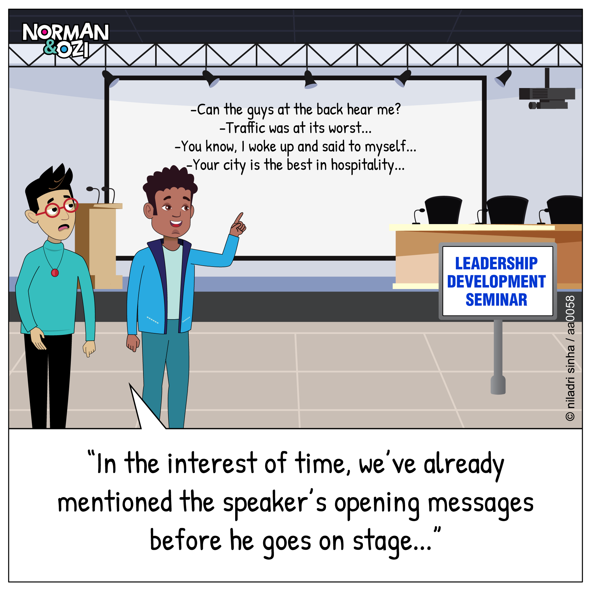 Leadership TED Talk - Norman and Ozi
