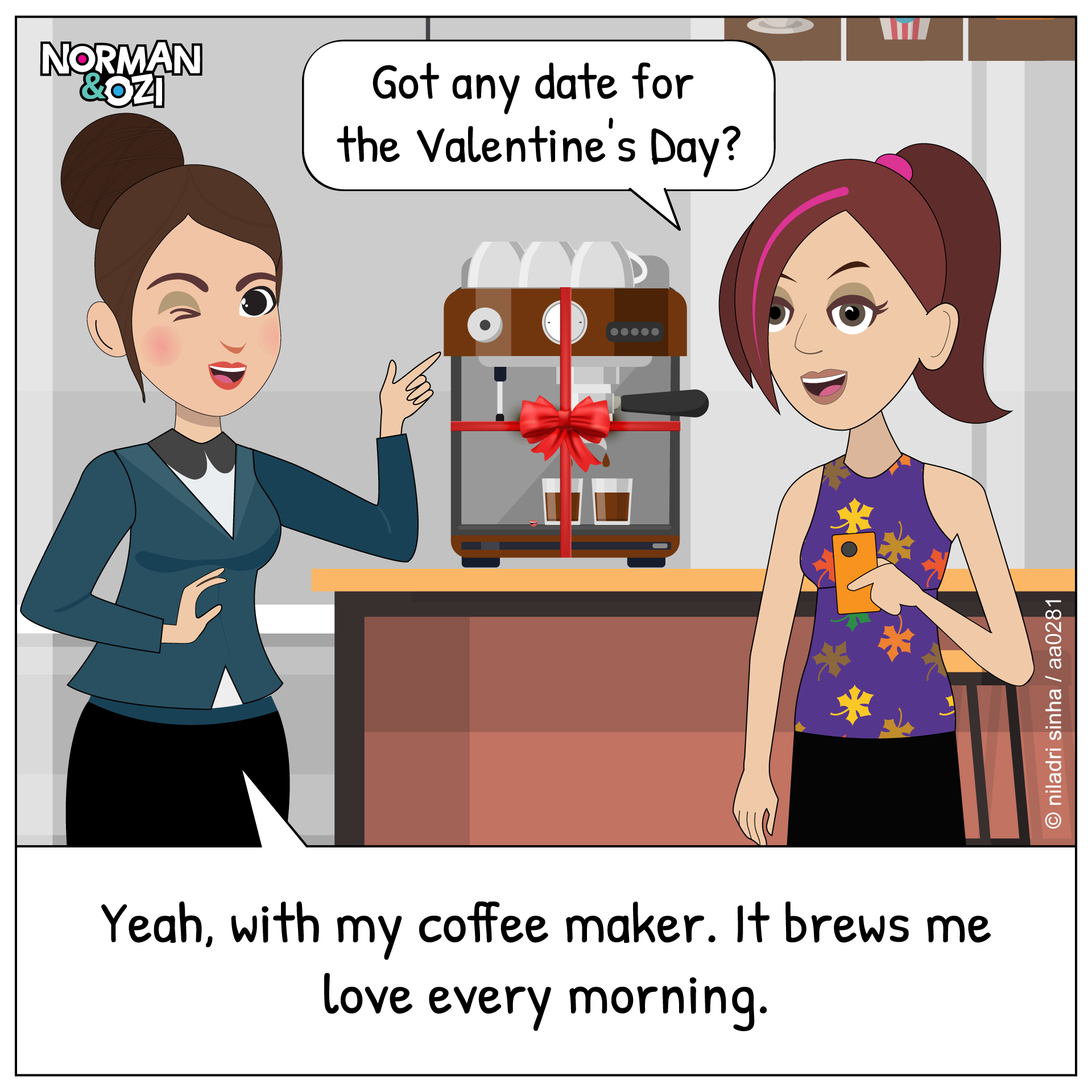 Valentines Day Web Comics, Comic strips for Valentine's Day
