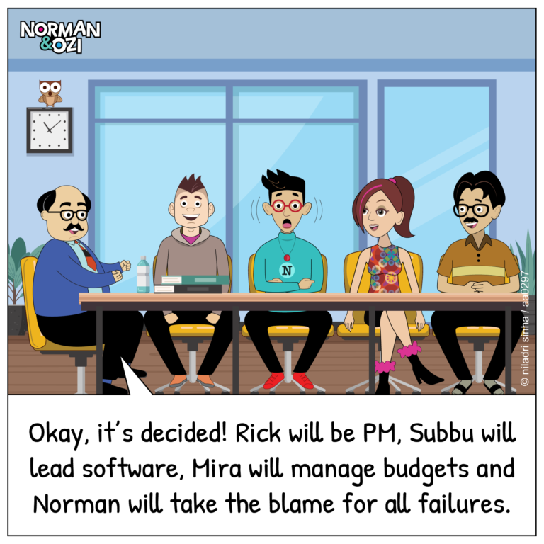 Project Management Cartoons, Office Management Memes, Comics