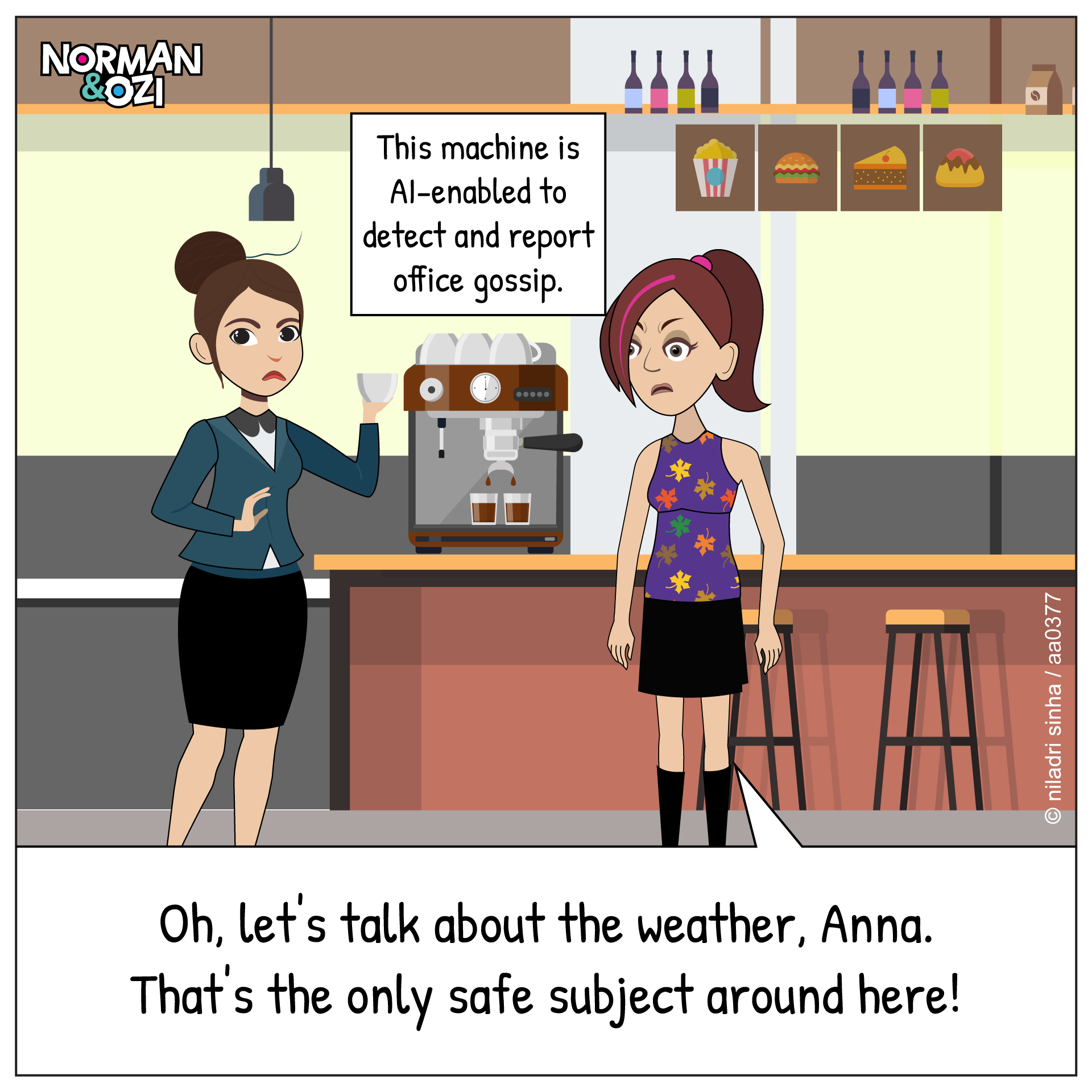 Funny Gossip Memes, Gossiping in Workplace Cartoons, Comics