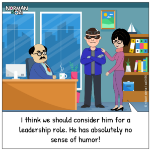 Leadership comics and memes, Humor in Workplace Leadership