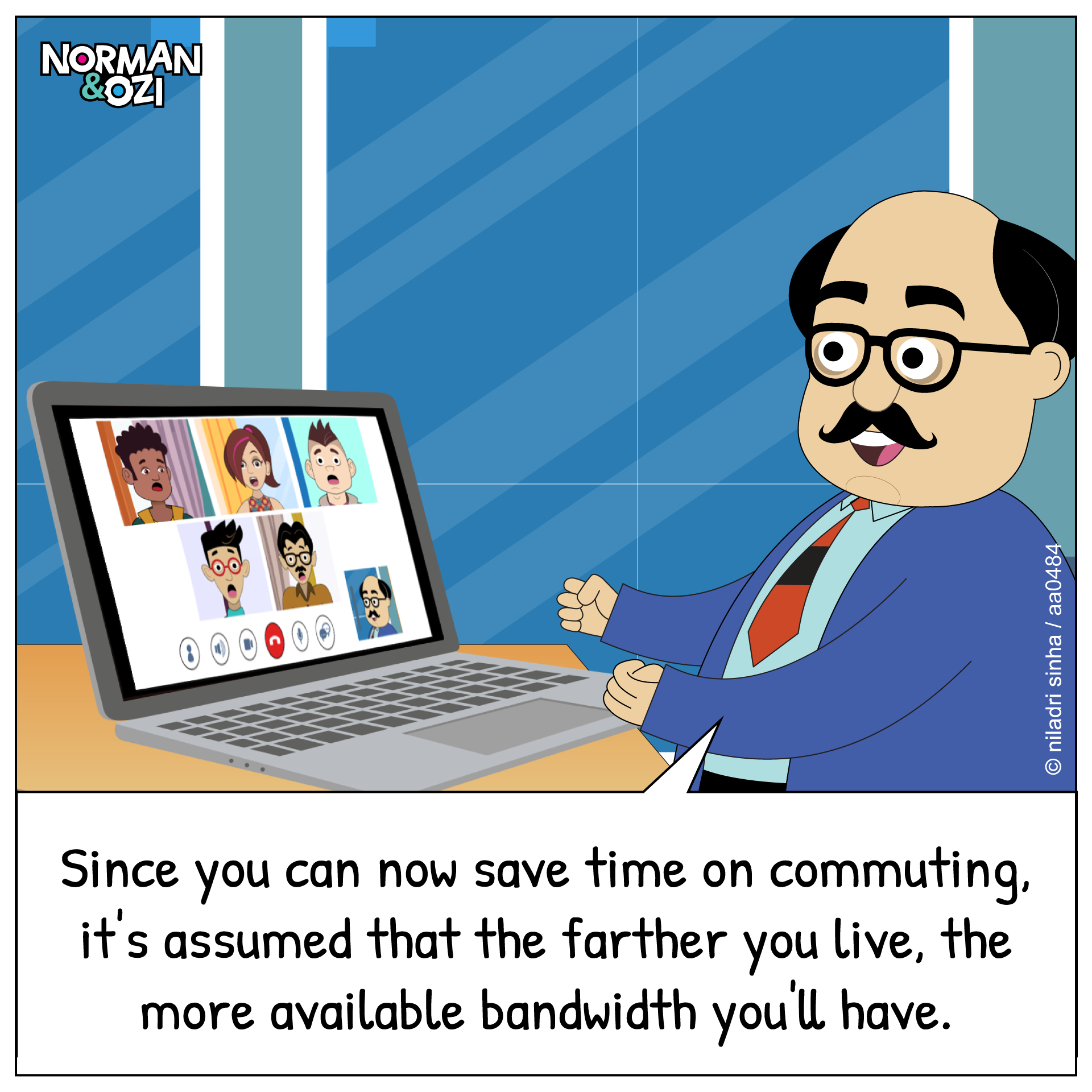 Work from Home Cartoons, Remote work Memes and Comics